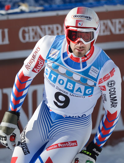 Adrien Theaux France Reacts Finish Area Editorial Stock Photo - Stock ...