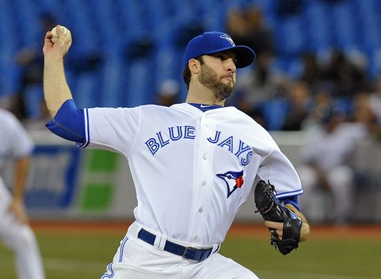 Toronto Blue Jays Pitcher Brandon Morrow Editorial Stock Photo - Stock ...
