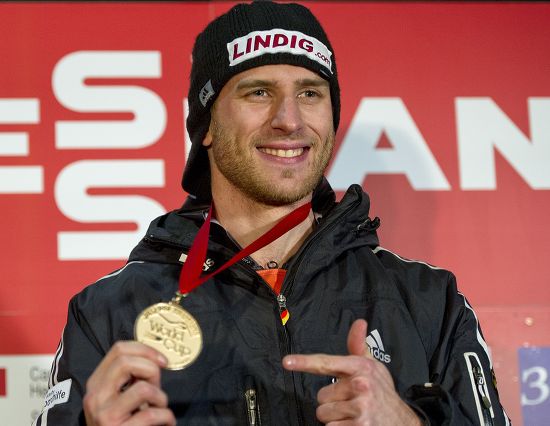 Germanys Frank Rommel Celebrates His Gold Editorial Stock Photo - Stock ...