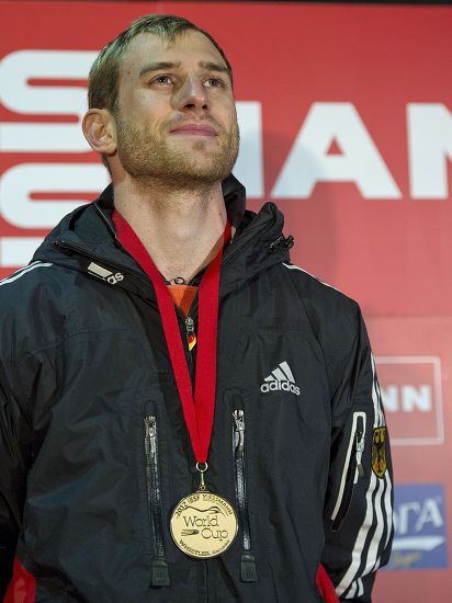 Germanys Frank Rommel Listens His National Editorial Stock Photo ...