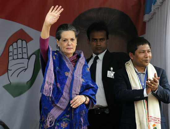 United Progressive Alliance Upa Chairperson Sonia Editorial Stock Photo ...