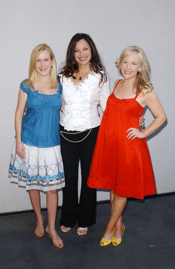 Angela Kinsey Fran Drescher Rachael Harris Editorial Stock Photo ...
