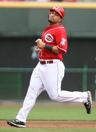 Cincinnati Reds Xavier Paul Runs Bases Editorial Stock Photo - Stock ...