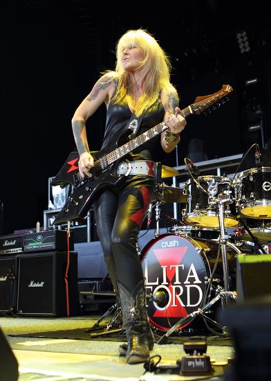 British Born Guitarist Singer Lita Ford Editorial Stock Photo - Stock ...