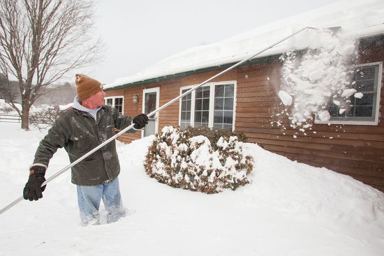Knee Deep Snow Brian Keir Pulls Editorial Stock Photo - Stock Image ...