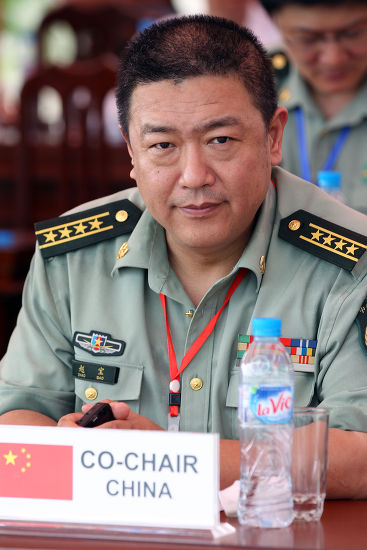 Chinese Colonel Zhao Bao Observes Military Editorial Stock Photo ...