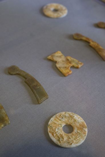 Ancient Chinese Jade Coins Variety Forms Editorial Stock Photo - Stock ...