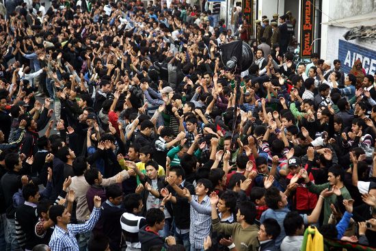 General View Shows Indian Shia Muslims Editorial Stock Photo - Stock ...