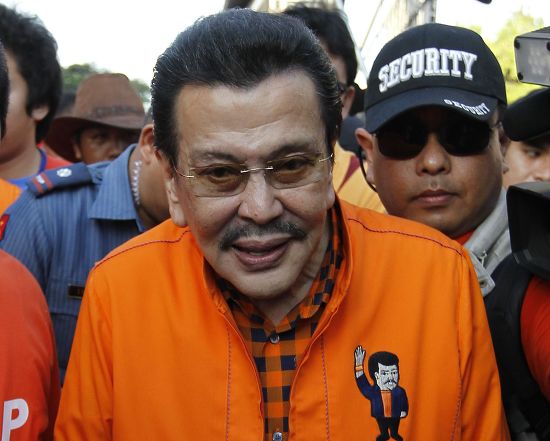 Former Philippine President Joseph Erap Estrada Editorial Stock Photo ...