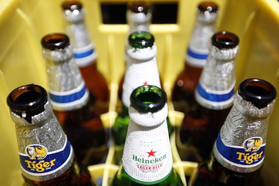 Crate Containing Empty Bottles Tiger Heineken Editorial Stock Photo ...