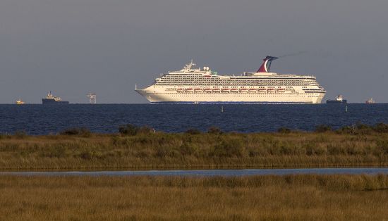 Crippled Carnival Triumph Cruse Ship 3 Editorial Stock Photo - Stock ...