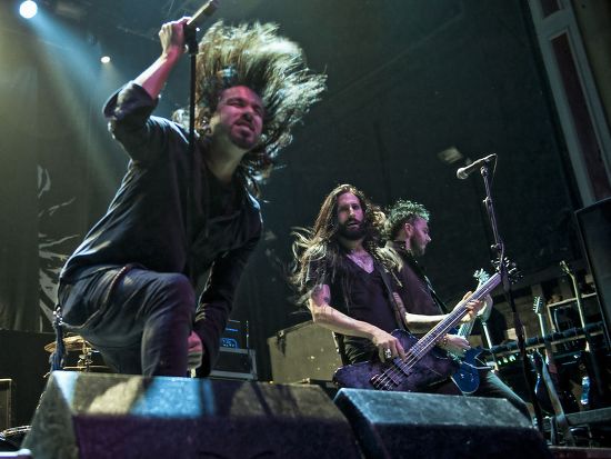 Pop Evil Leigh Kakaty Chachi Riot Editorial Stock Photo - Stock Image ...