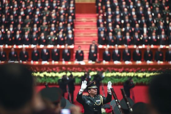 Military Band Conductor C Gestures Chinas Editorial Stock Photo - Stock ...