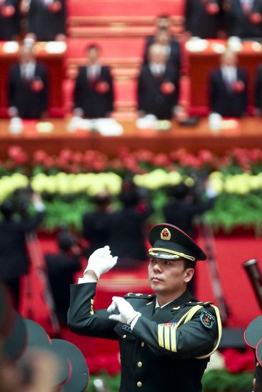 Military Band Conductor C Gestures Chinas Editorial Stock Photo - Stock ...