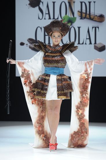 Franco Japanese Yoake San Presents Creation Editorial Stock Photo ...