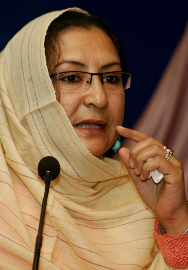 Amina Bi Member Parliament Mp Gilgit Editorial Stock Photo - Stock ...