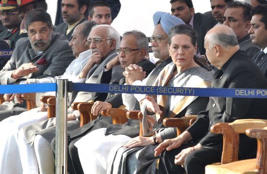 United Progressive Alliance Upa Chairperson Sonia Editorial Stock Photo ...