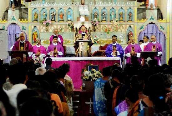 Final Prayers Said Jacintha Saldanha During Editorial Stock Photo ...