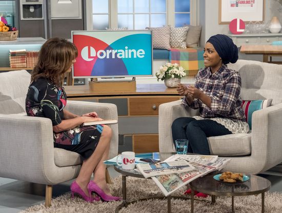 Lorraine Kelly Nadiya Hussain Editorial Stock Photo - Stock Image ...