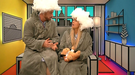 James Jordan Nicola Mclean Diary Room Editorial Stock Photo - Stock ...