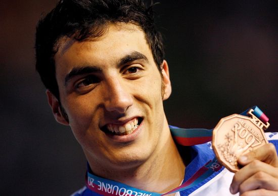 Paolo Bossini Italy His Bronze Medal Editorial Stock Photo - Stock ...