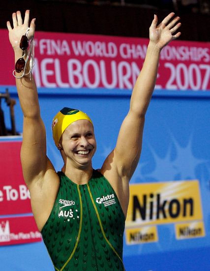 Lisbeth Linton Australia Jubilates Her Win Editorial Stock Photo ...