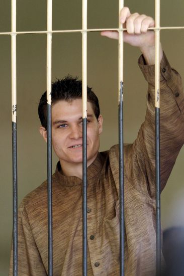 Australian Drug Suspects Scott Anthony Rush Editorial Stock Photo ...