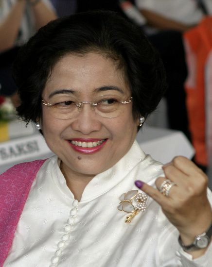 Indonesian President Megawati Sukarnoputri Shows Her Editorial Stock ...