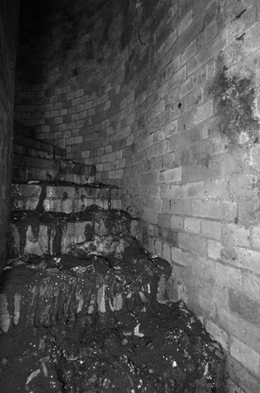 Underground Spiral Staircase Muck Filth On Editorial Stock Photo ...