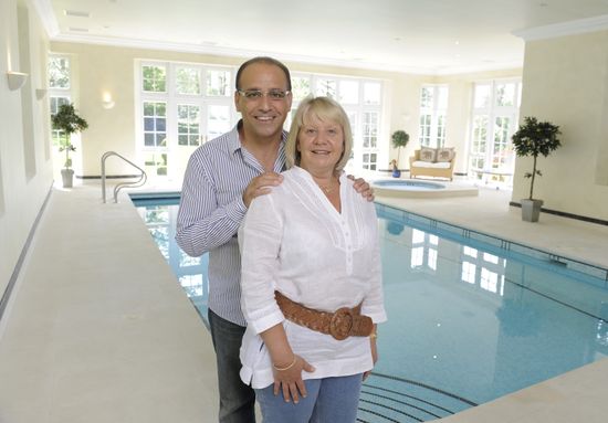 Theo Paphitis Home His Wife Debbie Editorial Stock Photo - Stock Image ...