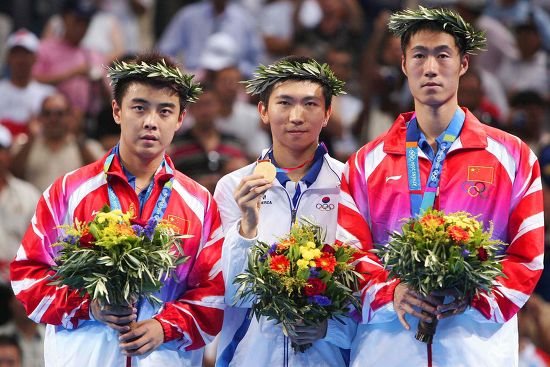 Korean Gold Medalist Seung Min Ryu - Foto de stock de contenido ...