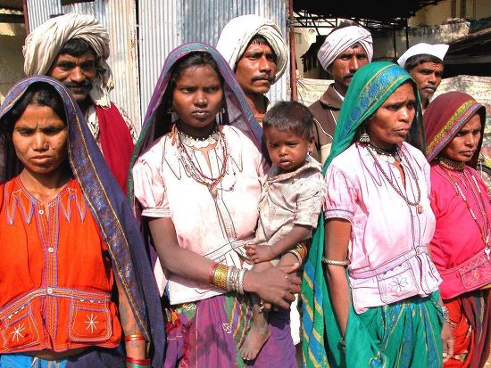 Tribal People Burhanpur District Madhya Pradesh Editorial Stock Photo ...