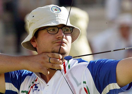 Italian Marco Galiazzo Aims Gold Archery Editorial Stock Photo - Stock ...