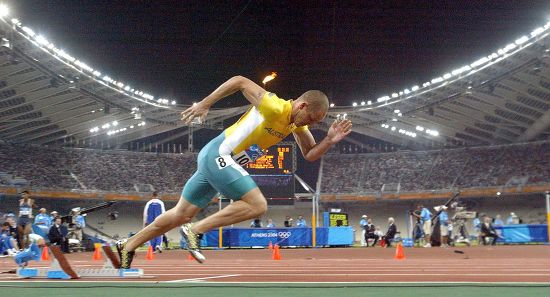 Australias Casey Vincent Start His 400m Editorial Stock Photo - Stock ...