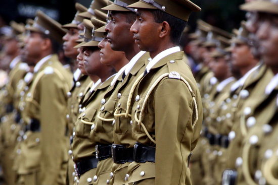 Sri Lankan Prison Guards During Their Editorial Stock Photo - Stock ...