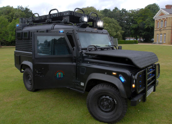 Hampshire Polices Tactical Armoured Vehicle Editorial Stock Photo ...