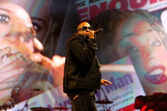 Jayz On Pyramid Stage Editorial Stock Photo - Stock Image | Shutterstock