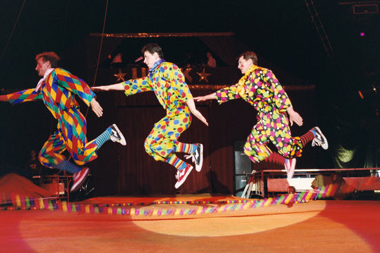 Clowns Perform There Routine Moscow State Editorial Stock Photo - Stock ...