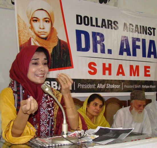 Dr Fozia Siddiqui Sisiter Dr Aafia Editorial Stock Photo - Stock Image ...