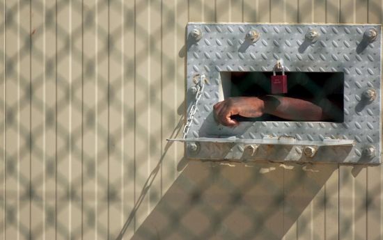 Detainees Arm Hangs Outside His Cell Editorial Stock Photo - Stock ...