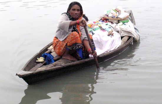 Rasheda Begum On Her Boat Early Editorial Stock Photo - Stock Image | Shutterstock