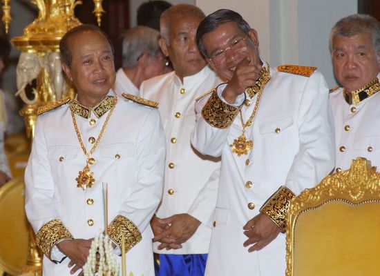 Prince Norodom Ranariddh L Cambodian Prime Editorial Stock Photo ...