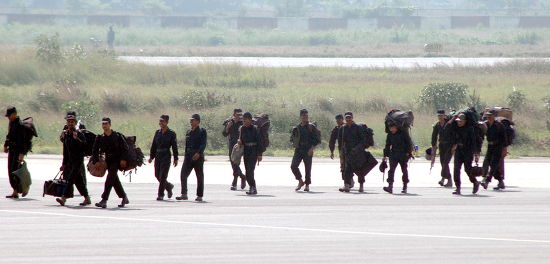 Indian National Security Guards Nsg Walk Editorial Stock Photo - Stock ...