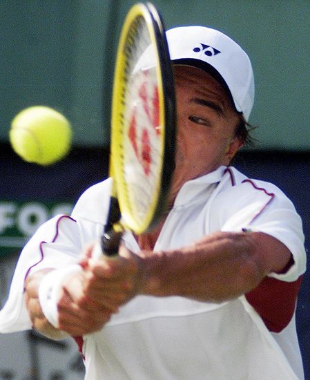 Japanese Goichi Motomura Returns Ball Indonesian Editorial Stock Photo ...