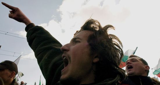 Supporters Ultranationalist Bulgarian Party Ataka Attack Editorial ...