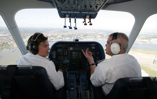 Airship Pilots Katherine Broad Fritz Gunther Editorial Stock Photo ...