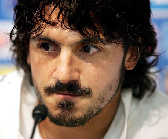 Italian Gennaro Gattuso Pictured During Press Editorial Stock Photo ...