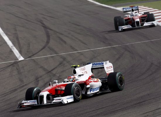 German F1 Driver Timo Glock Toyota Editorial Stock Photo - Stock Image ...