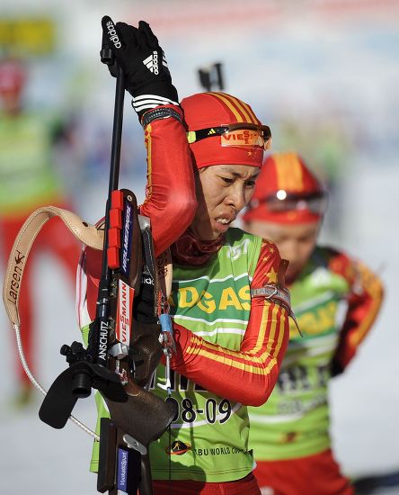 Competitor China Prepares Shoot During Training Editorial Stock Photo ...