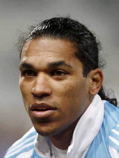 Brazilian Player Brandao Olympique Marseille During Editorial Stock ...